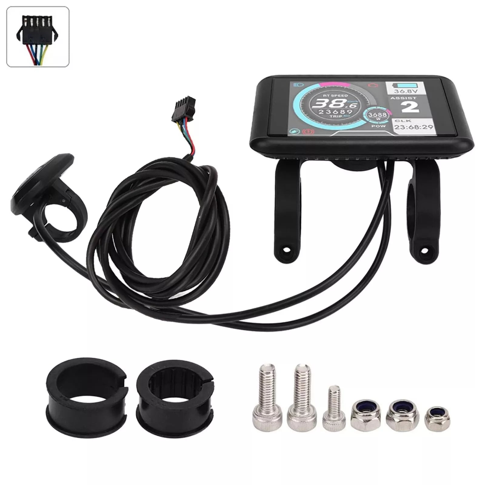 Electric Bike Bicycle Panel UKC1 Colored LCD Display For E-Bike Kit ...