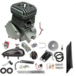 110cc Bicycle Motor Kit Push Bikes Motorized 2 Stroke Petrol Gas Engin ...