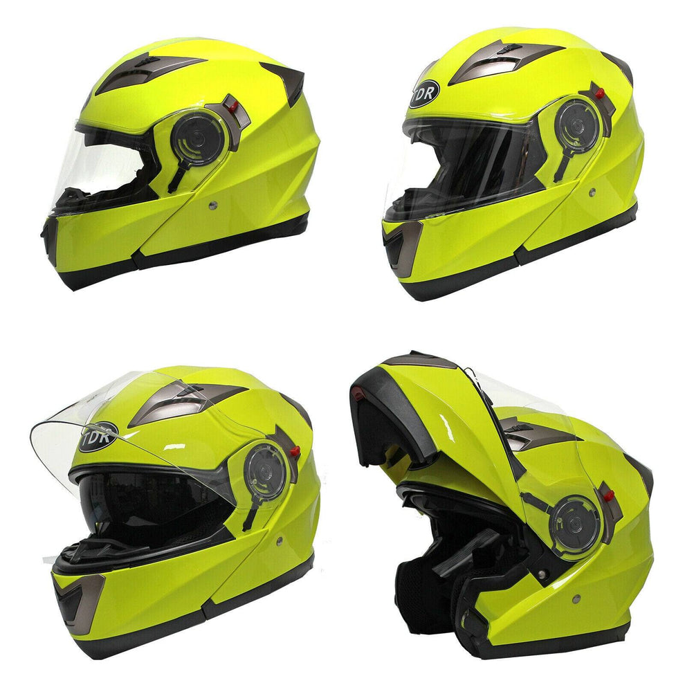 TDR Green Motorcycle Helmet Adult ECE 22.06 – TDRMOTO